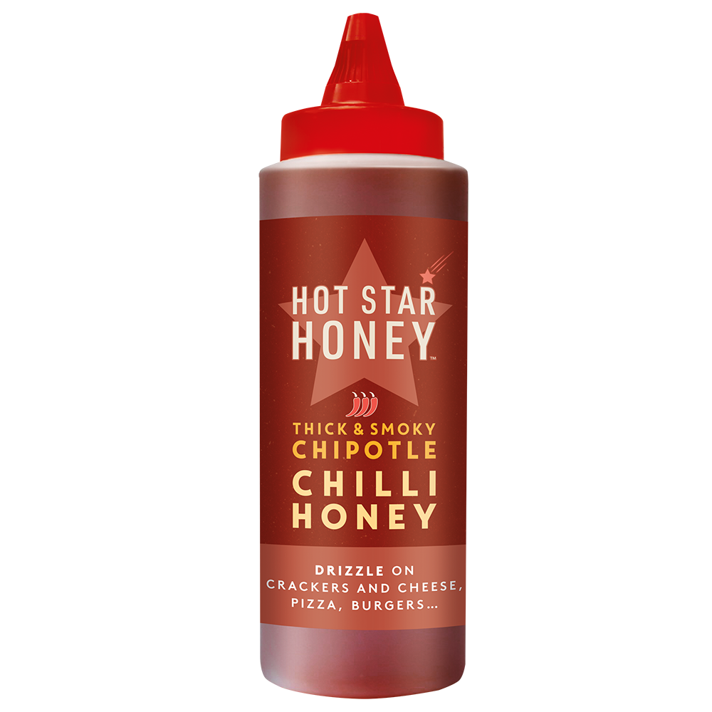 Chipotle Chilli Honey - Smoky, Spicy & Sweet | Hot Star Honey
